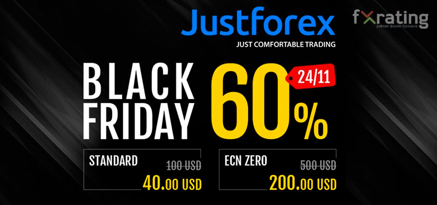 Выгодная акция для новых клиентов от JustForex